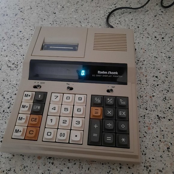Radio Shack | Office | Vintage Radio Shack Ec307 Display Printer ...